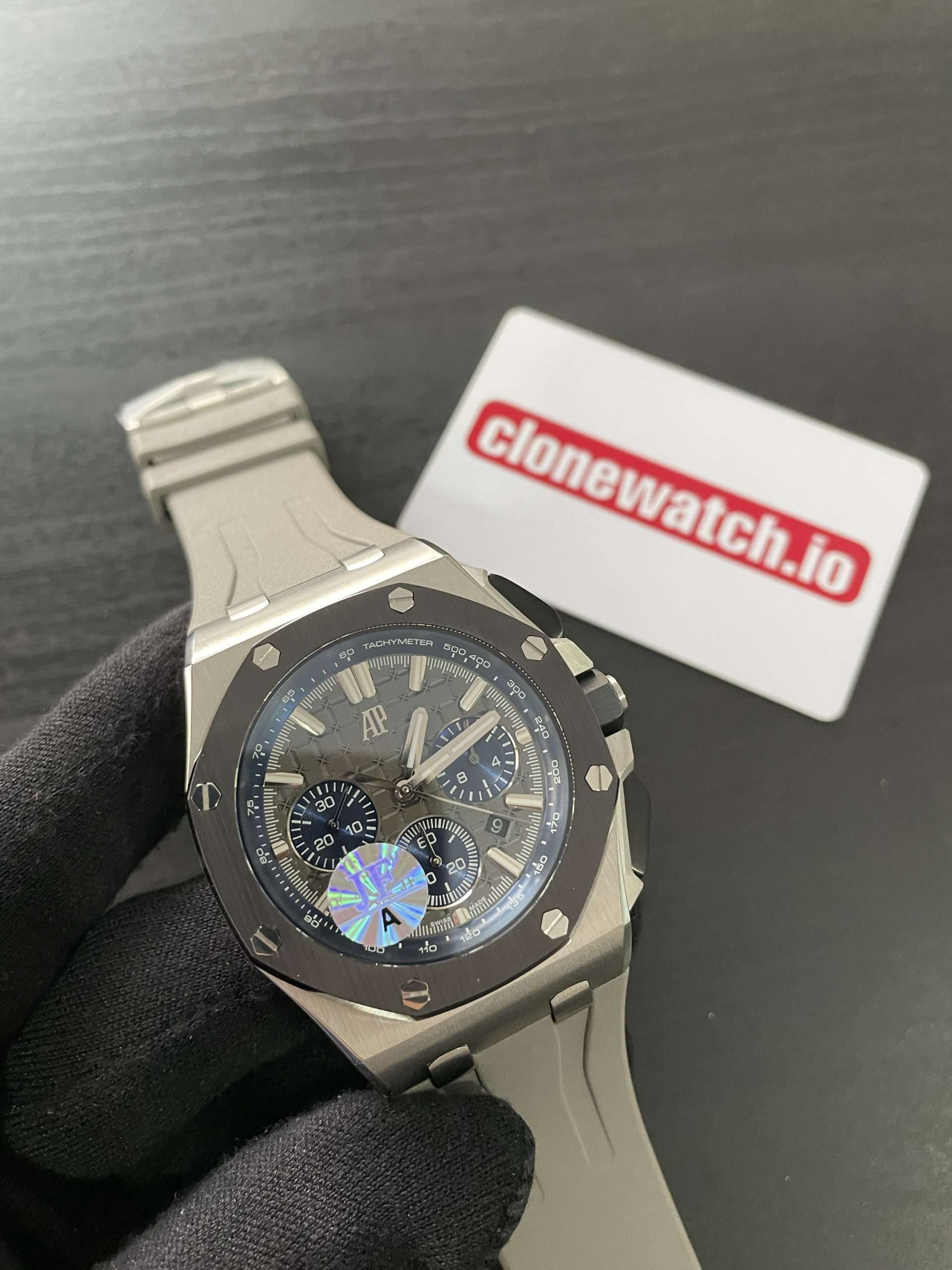 Super Replica AP Royal Oak offshore Titanium Grey Dial 1:1 Clone
