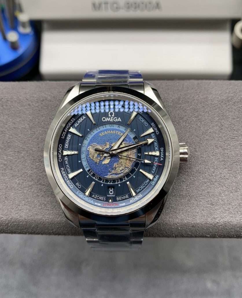 Omega Superclone Seamaster Aqua Terra Worldtimer 43mm Automatic