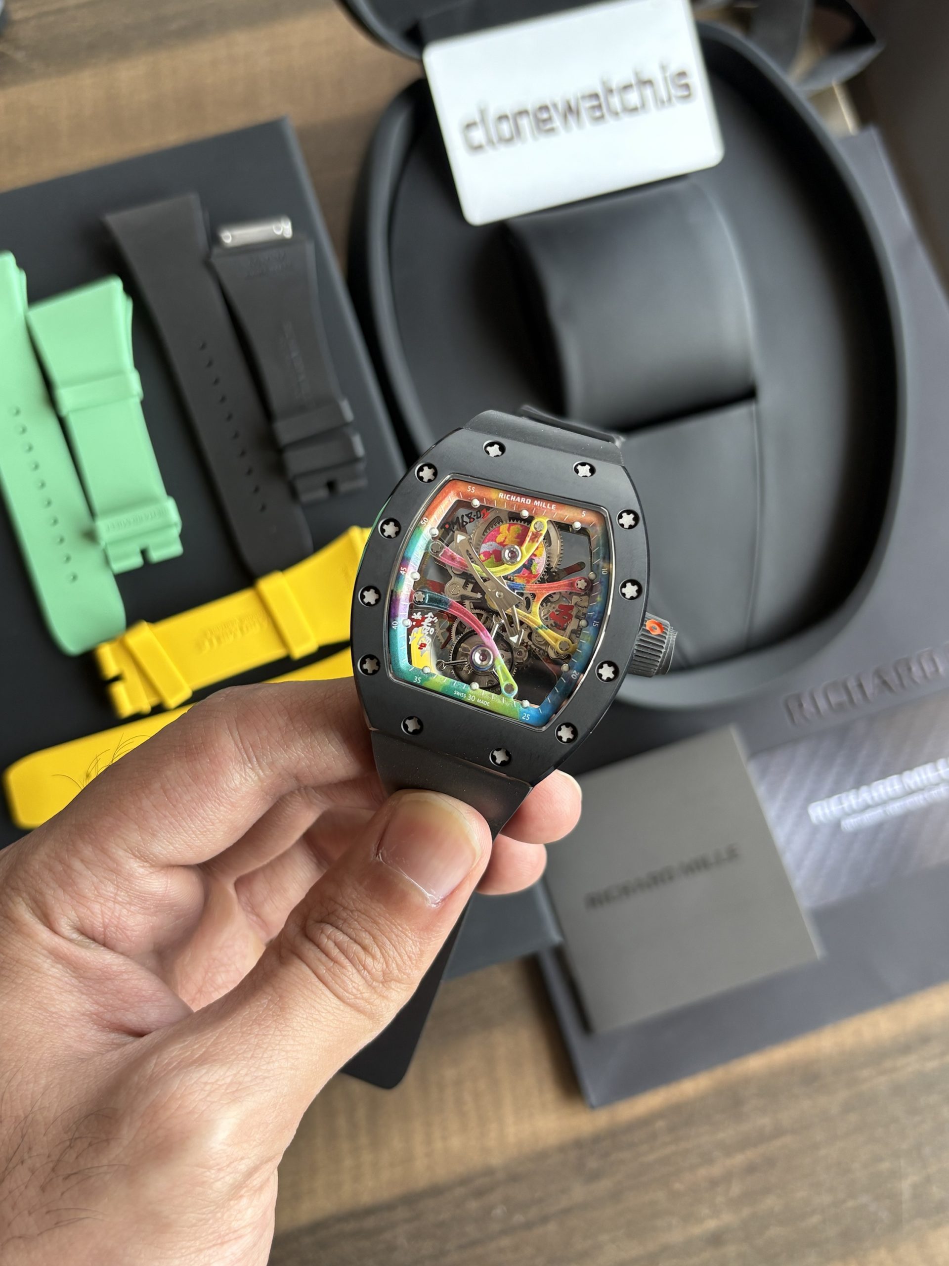 Superclone Richard Mille RM 68-01 Tourbillon Cyril Kongo
